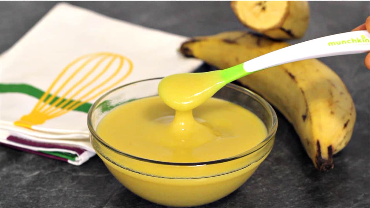 Plantain Puree Recipe For Baby - Yummieliciouz
