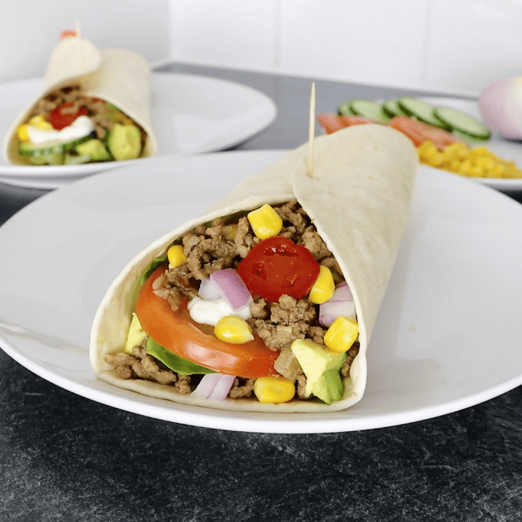 Tortilla Wrap (Easy & Healthy) - Yummieliciouz