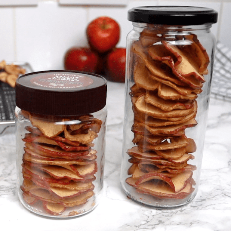Dried Apple Slices - Yummieliciouz