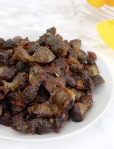 Fried Chicken Gizzards Recipe - Yummieliciouz