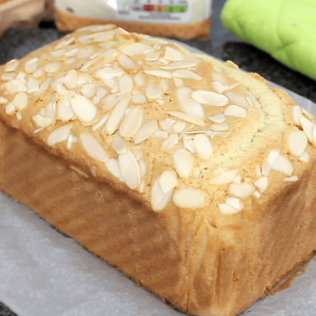 Almond Loaf Cake Recipe - Yummieliciouz