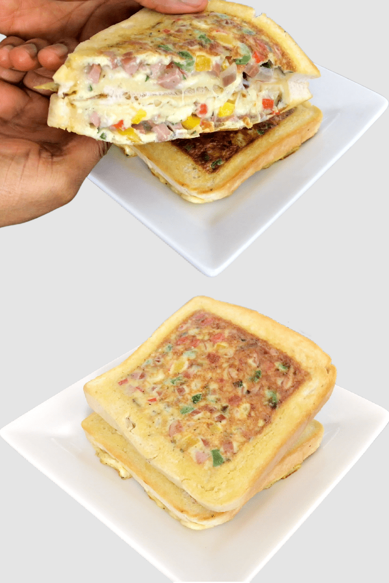 Breakfast Sandwich Recipe - Yummieliciouz