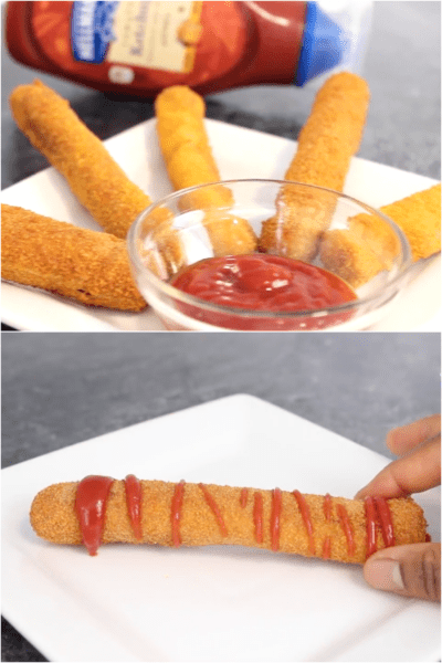 Crispy Hot Dogs Recipe - Yummieliciouz