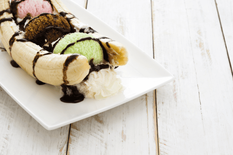 Banana Boat Ice Cream - Yummieliciouz