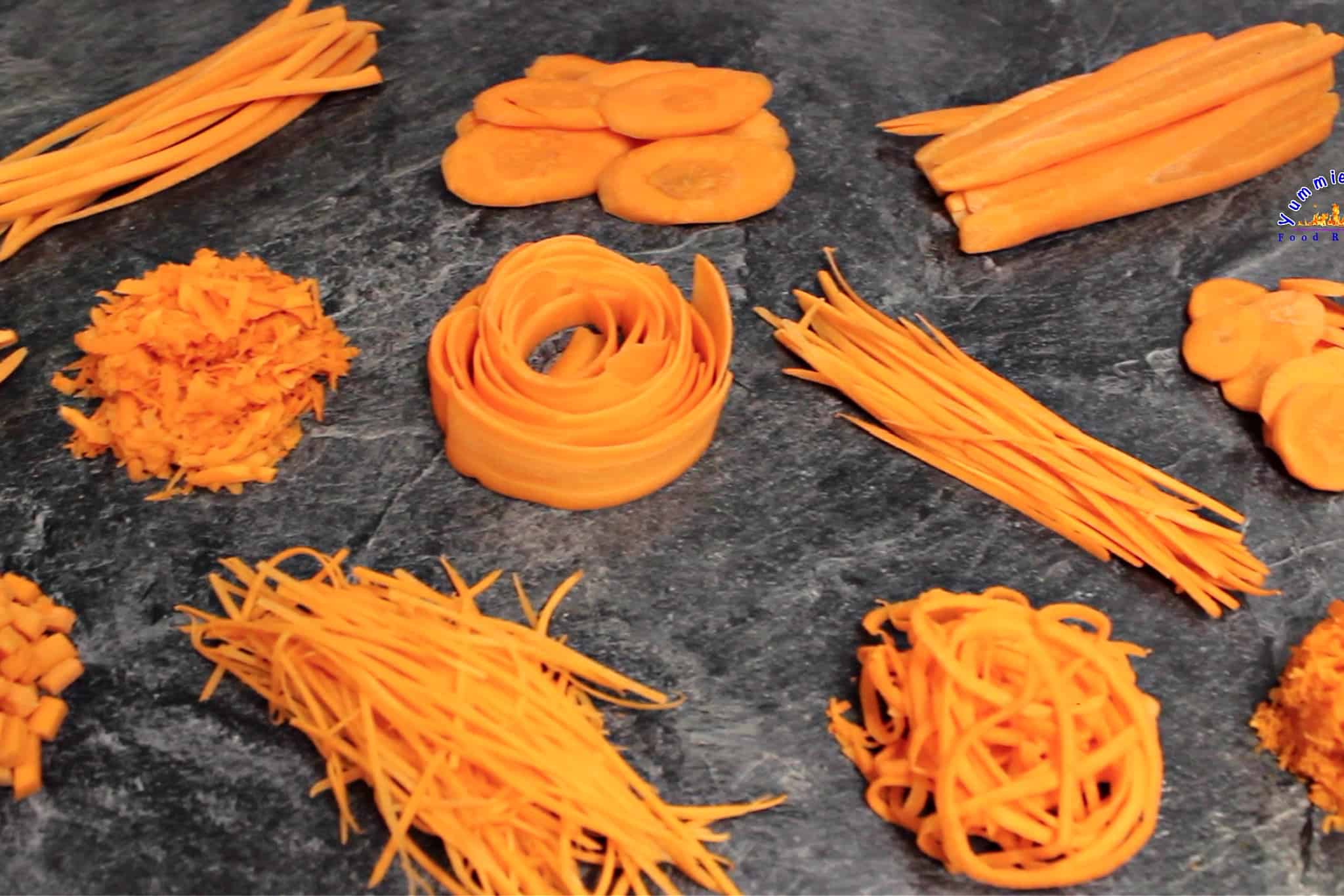 12 Amazing Carrot Cutting Skills - Yummieliciouz